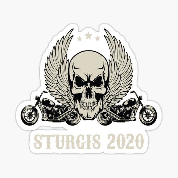 "STURGIS 2020" Sticker by Ahmedkeekam | Redbubble