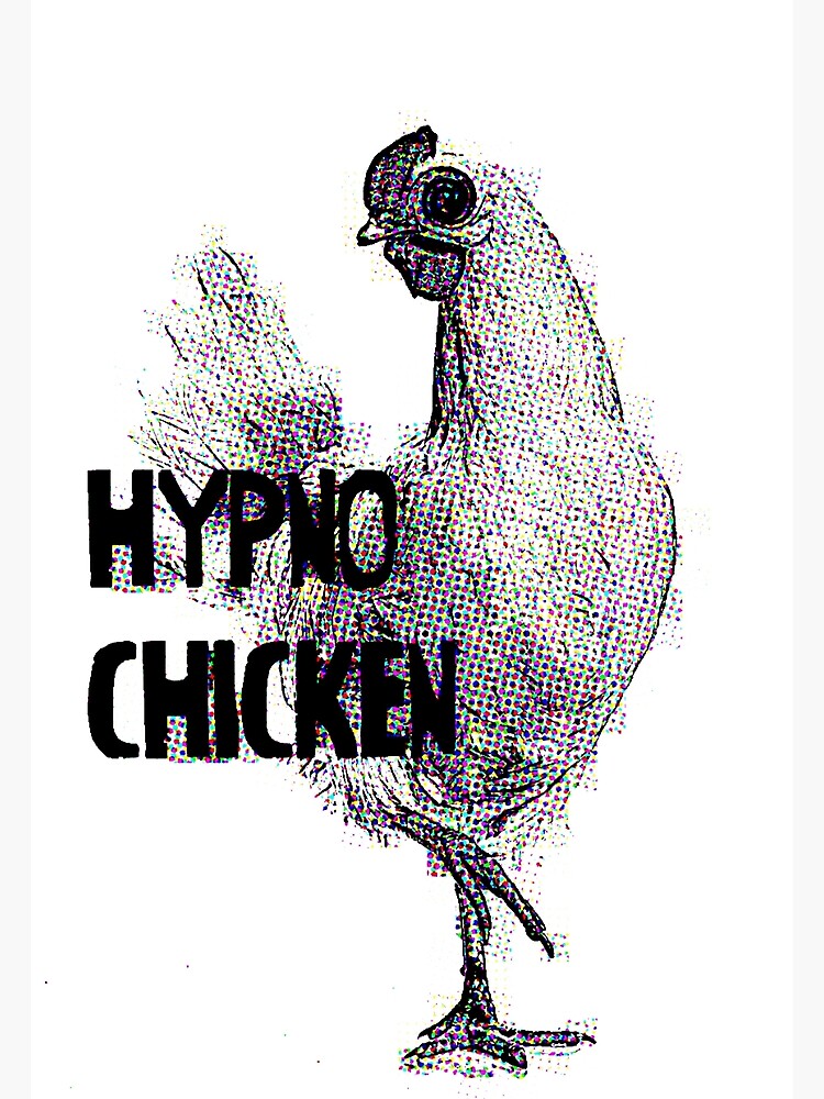 "Hypno Chicken" Canvas Print by HoboStarDog | Redbubble