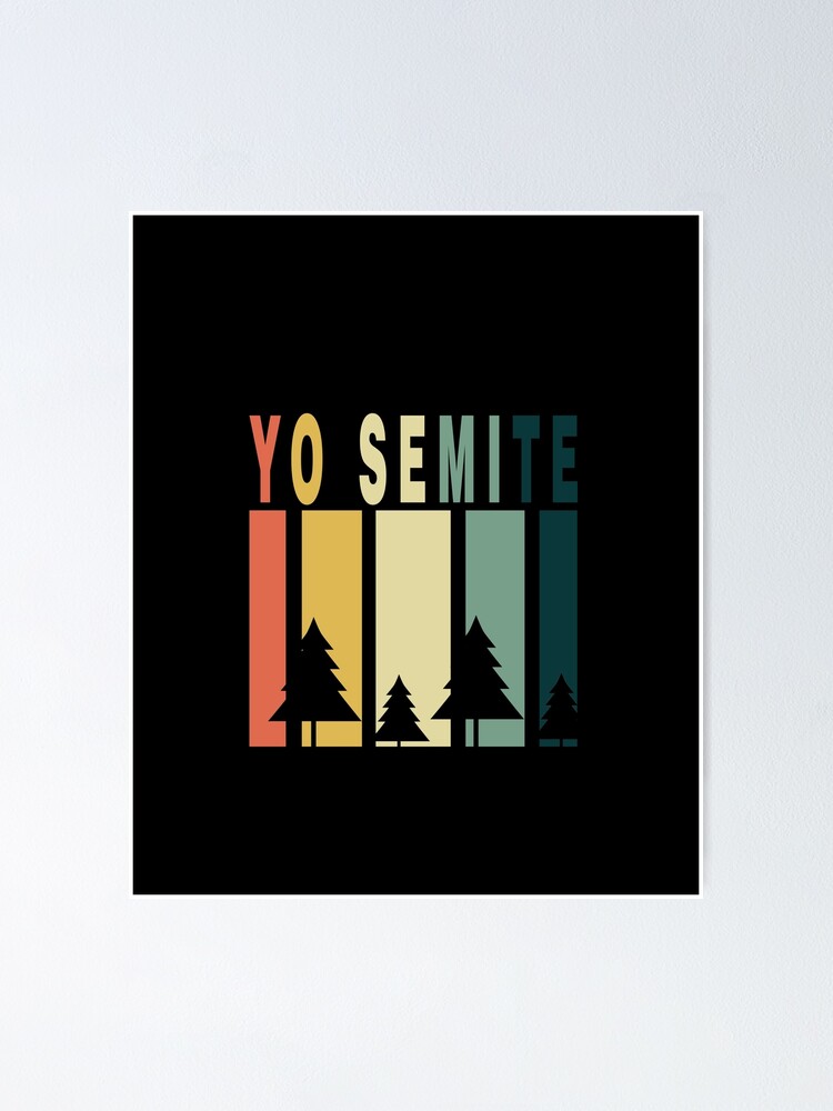 "Yo Semite Jewish,2020 Election" Poster for Sale by adilarchi | Redbubble