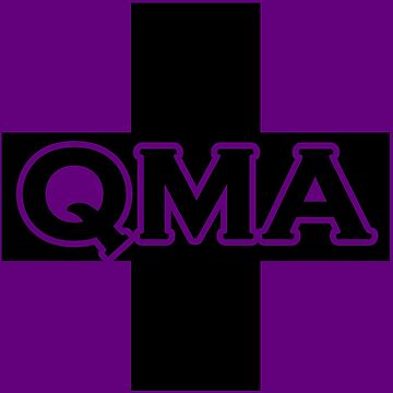 "QMA Cross" Sticker for Sale by Christopher Myers | Redbubble