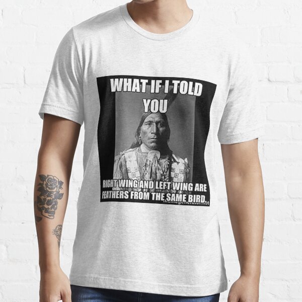 "Left Wing Right Wing, same Bird" T-shirt for Sale by Midwestrain ...