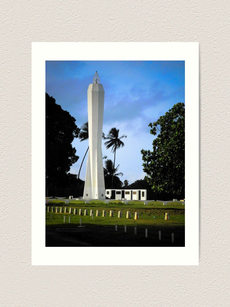 "Kalibobo Lighthouse - Madang, Papua New Guinea" Art Print for Sale by ...