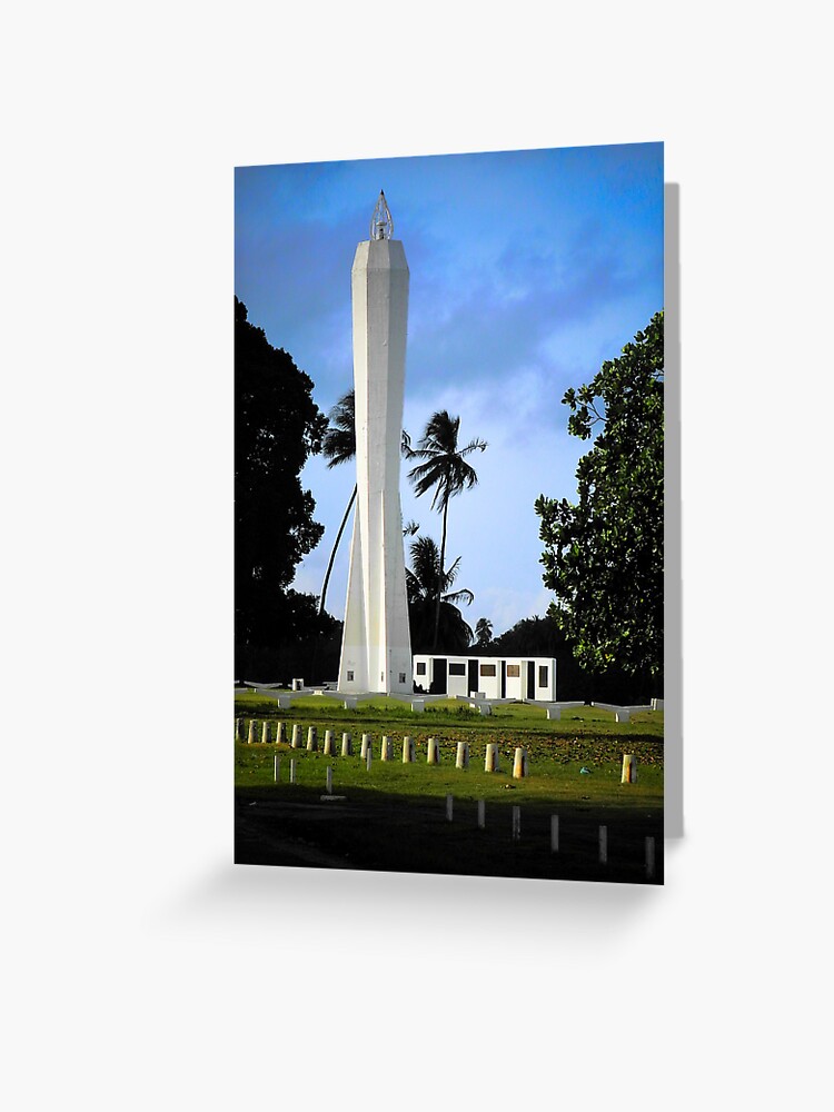 "Kalibobo Lighthouse - Madang, Papua New Guinea" Greeting Card for Sale ...
