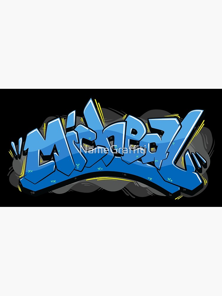 "Micheal Graffiti Name" Poster for Sale by NameGraffiti | Redbubble