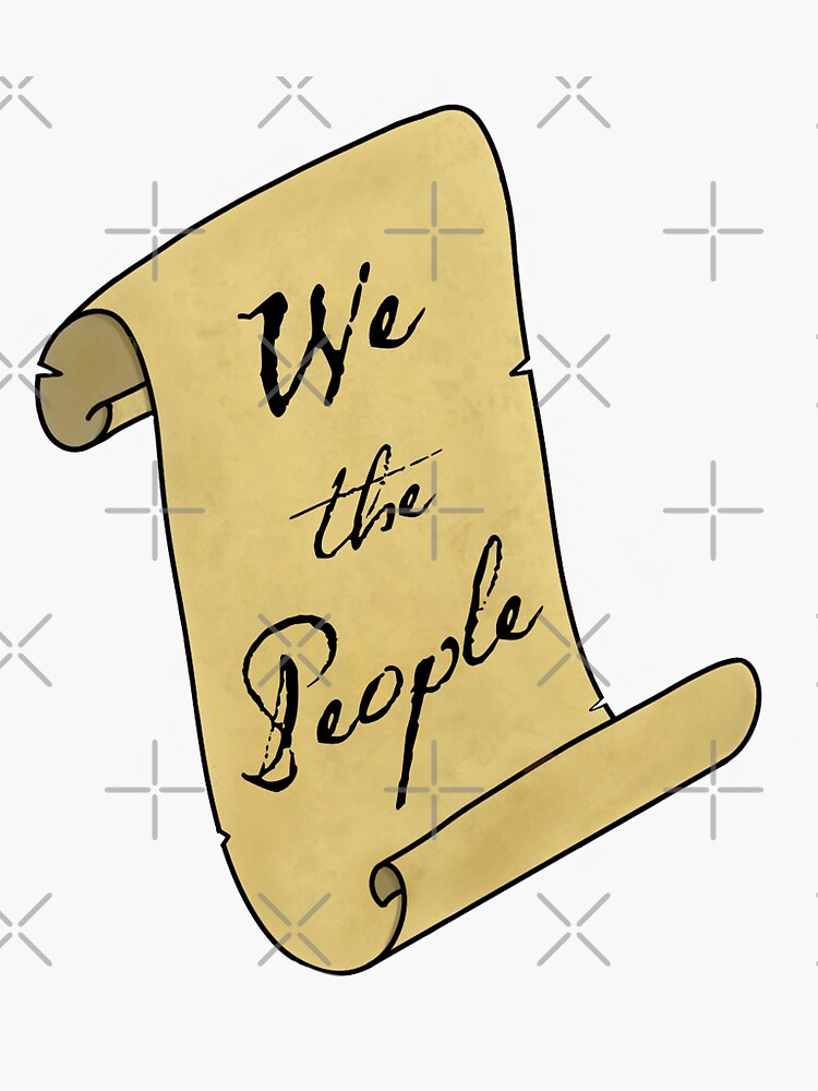 "US Constitution" Sticker for Sale by staceygall | Redbubble