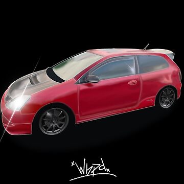 "EP3 Honda civic Type R" Sticker for Sale by jxrdy-p | Redbubble