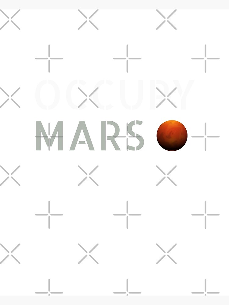 Occupy Mars- Elon Musk Premium Matte Vertical Poster sold by Greg ...