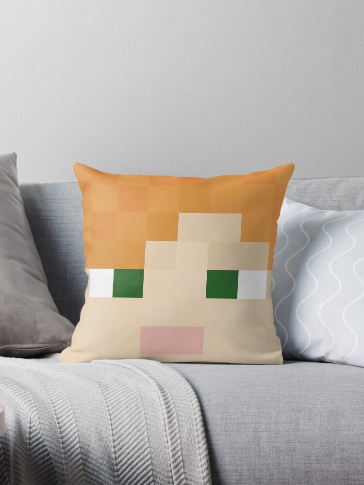 "Minecraft Alex Face" Sticker for Sale by dwebble | Redbubble