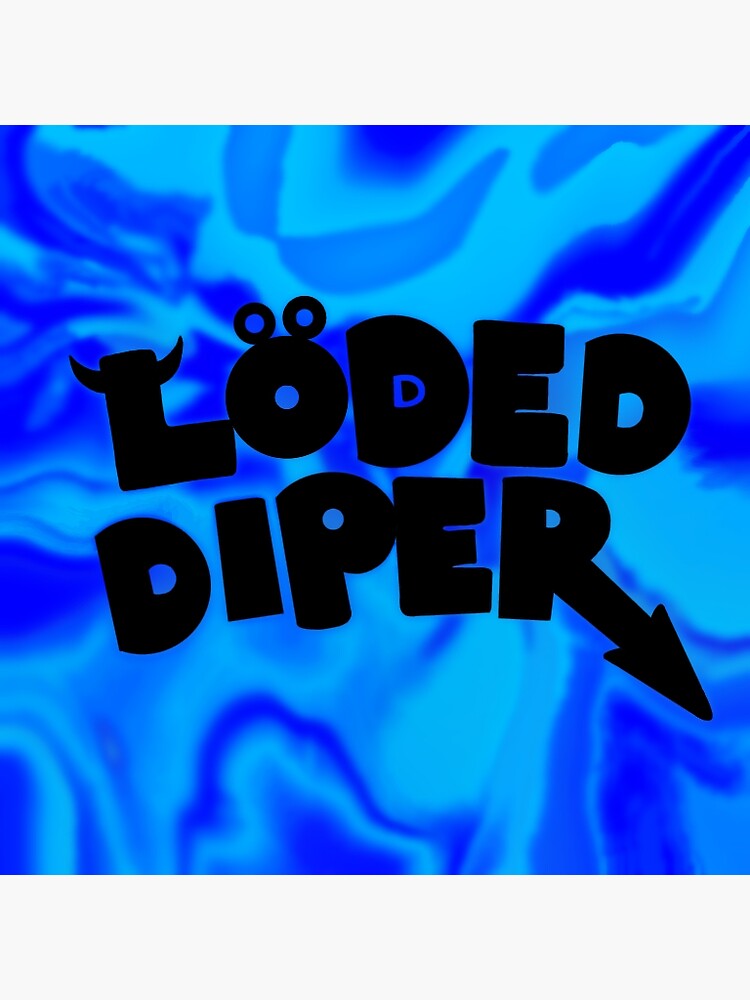 "Loaded Diaper" Sticker for Sale by molleymaddox | Redbubble