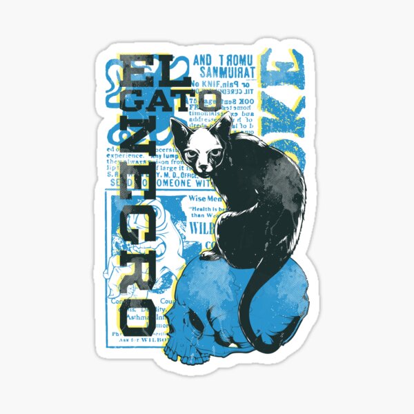 "EL CATO" Sticker by Kabella- | Redbubble