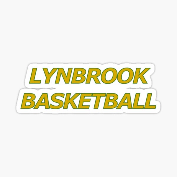 "Lynbrook Basketball" Sticker for Sale by lindsayostroff | Redbubble
