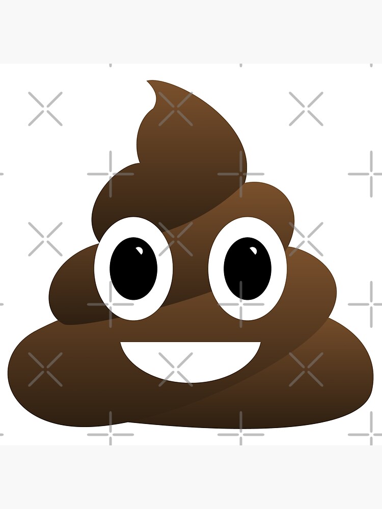 "Emoji Poop Pile of Poo Humor Cute Funny Smiley Smelly Funny Texting ...