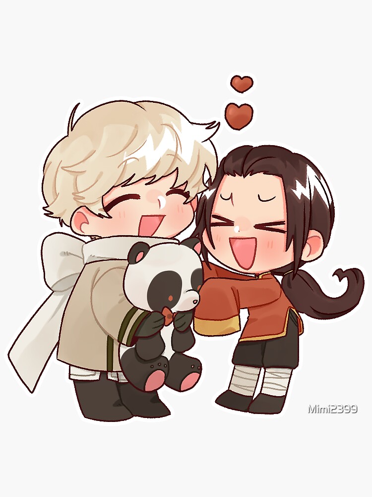 "Rochu chibis" Sticker by Mimi2399 | Redbubble