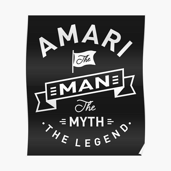 Amari Posters | Redbubble