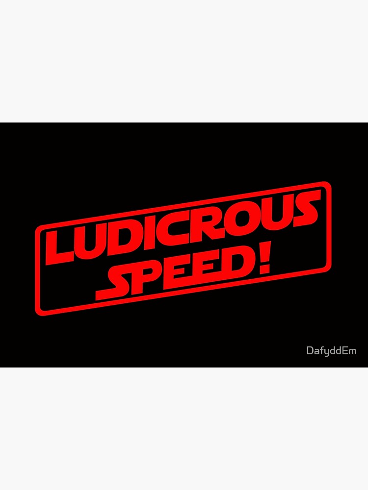 Ludicrous Speed! (Red Version) Bath Mat sold by Katt_ liss | SKU ...