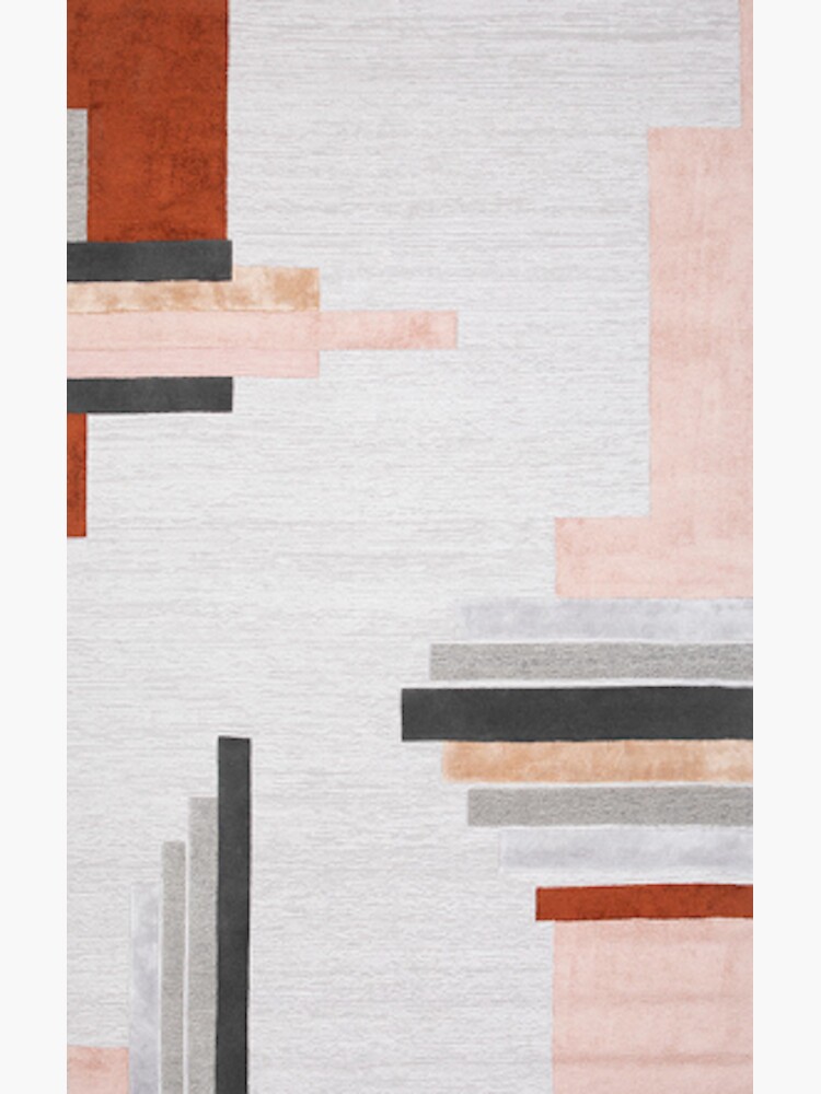 "geometric rectangular pattern , layered" Sticker by ZenSarah | Redbubble