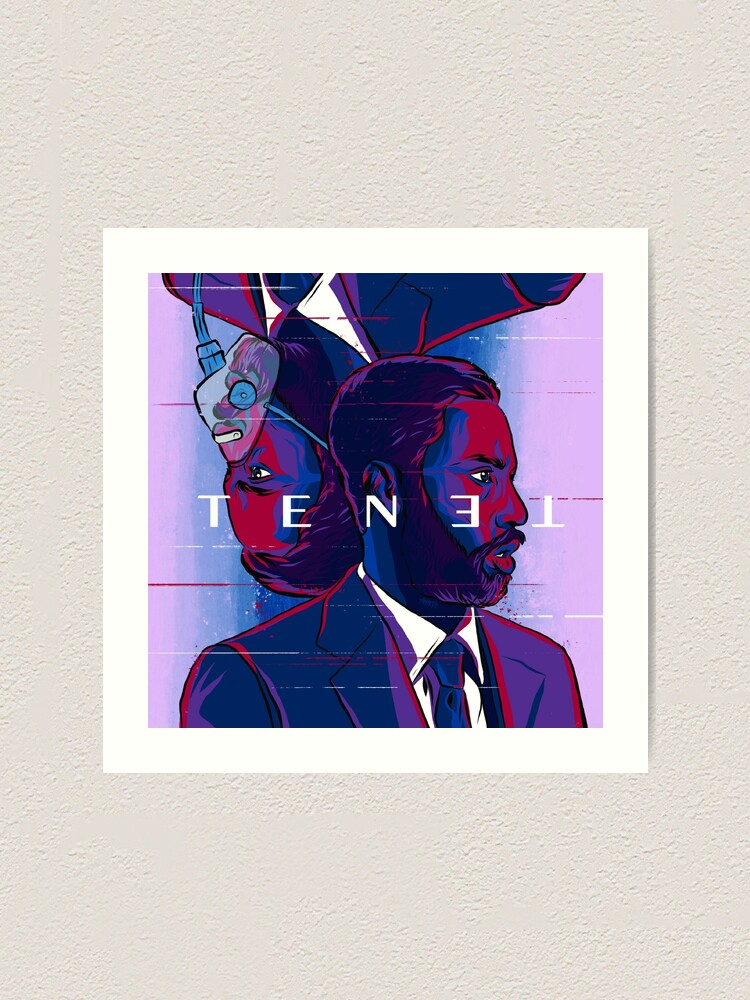 "Tenet Poster Artwork" Art Print by ChezSidou | Redbubble