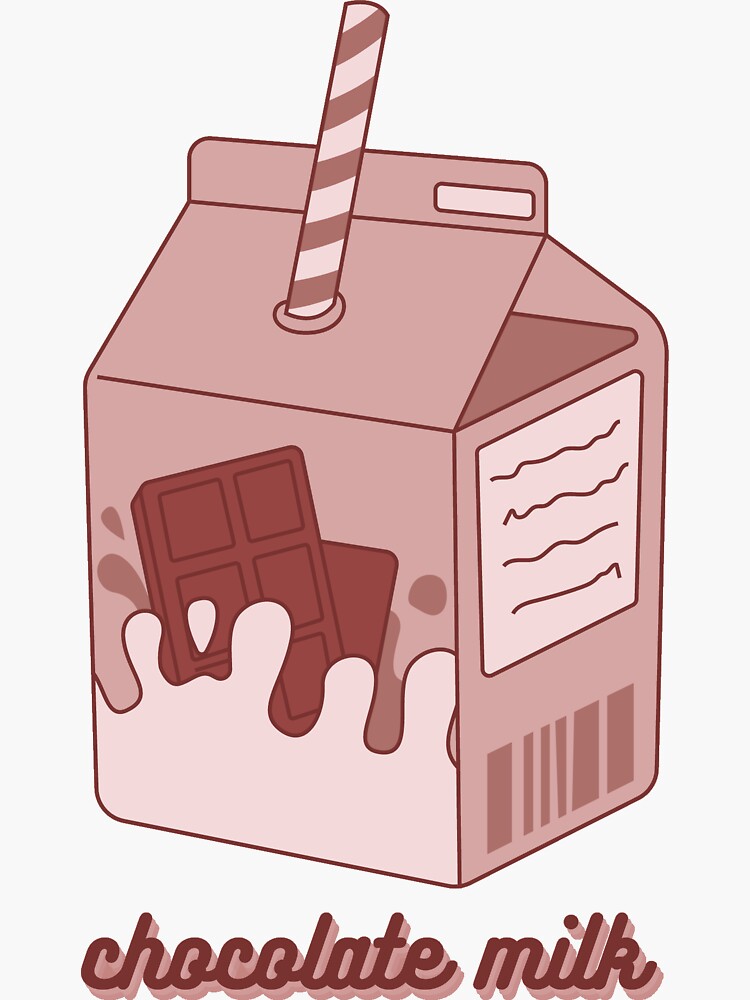 "Chocolate Milk" Sticker for Sale by YoungSisters | Redbubble