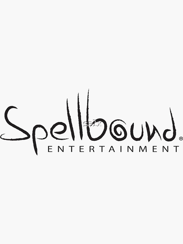 "Spellbound logo" Sticker by sa1x | Redbubble