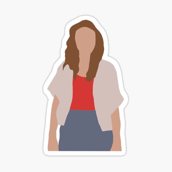 "Sadie Sink" Sticker by Broadwaydoodle | Redbubble