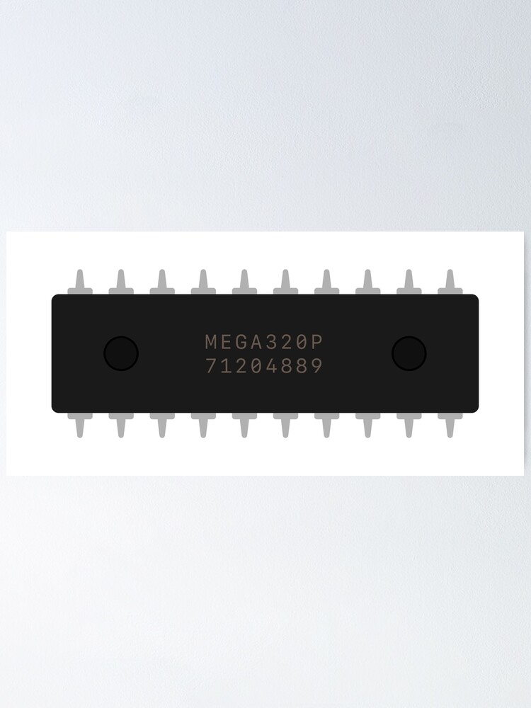 "Microcontroller" Poster for Sale by astromatt | Redbubble