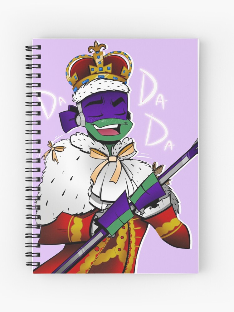 "King Donnie (Hamilton-Rottmnt)" Spiral Notebook for Sale by ...