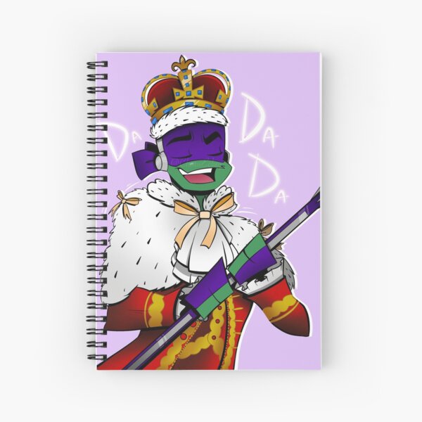 "King Donnie (Hamilton-Rottmnt)" Spiral Notebook for Sale by ...