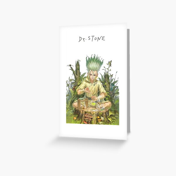 "Senku ishigami" Greeting Card for Sale by Ricon-Otaku | Redbubble