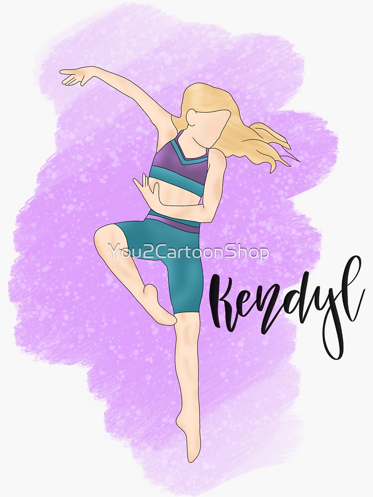 Pegatina «Dibujo de Kendyl Fay solicitado por @ ella.montano_hope ...
