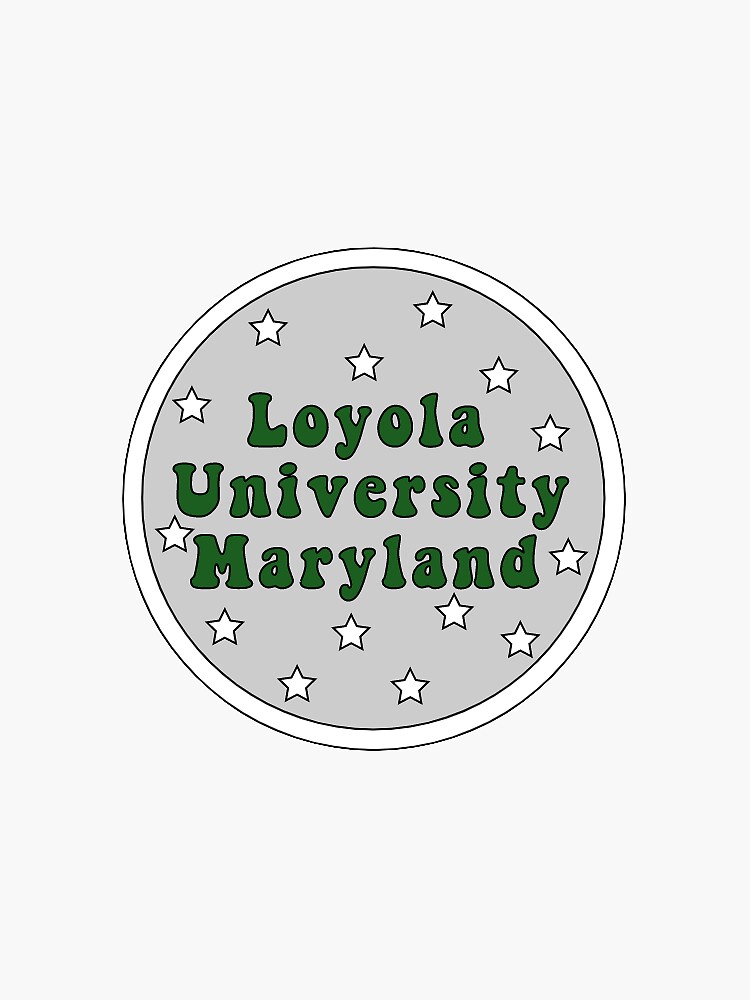 "Loyola University Maryland Design" Sticker for Sale by marisabinkley ...