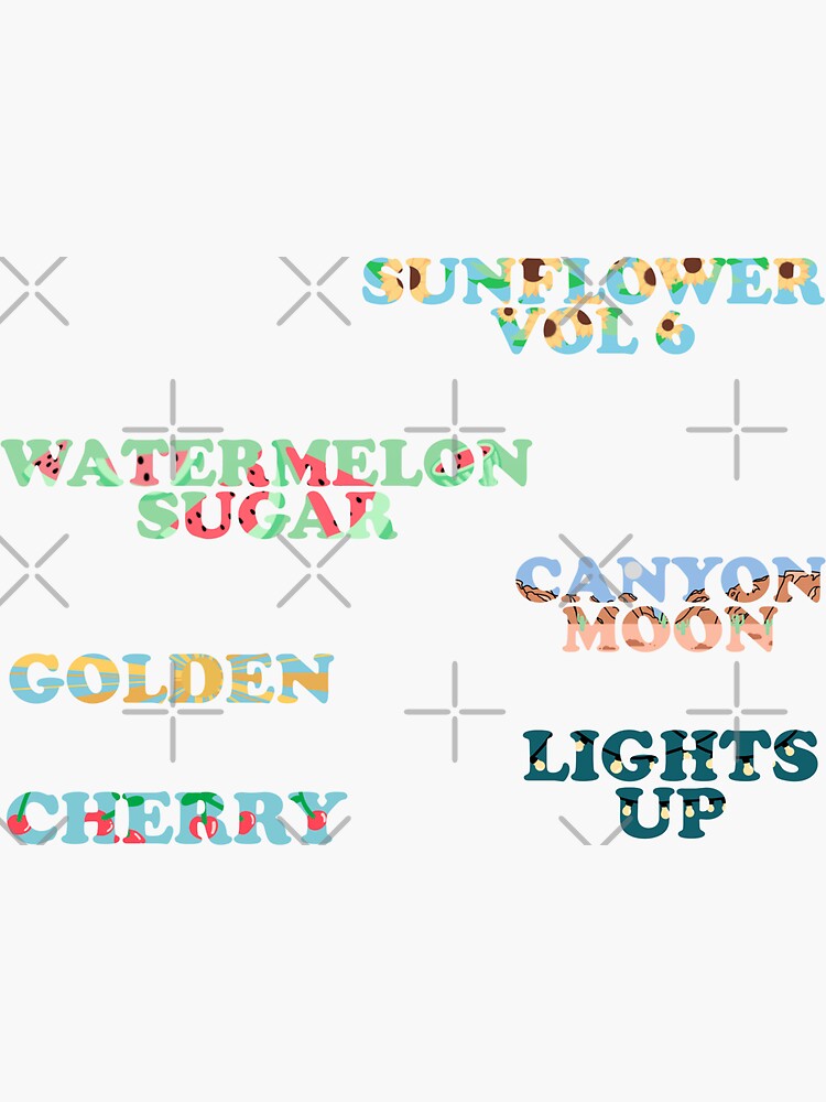 "Fine Line Sticker Pack" Sticker by sophiaachungg | Redbubble