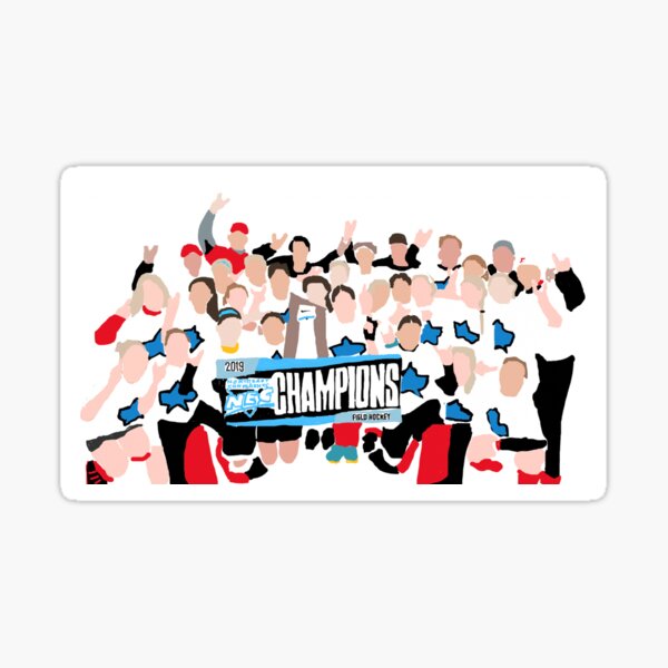 "2019 NEC Champions Fairfield Field Hockey" Sticker for Sale by mdolan8 ...