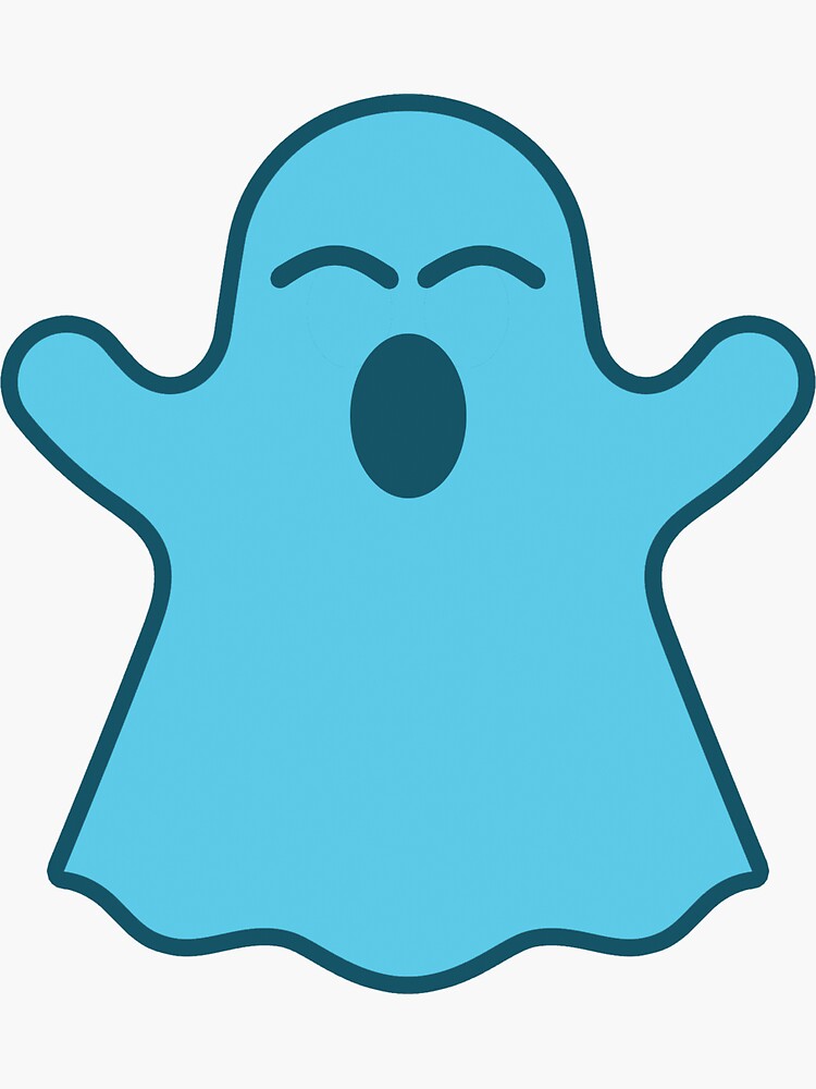 "Polly the Ghost" Sticker for Sale by NoisyGhostEnt | Redbubble