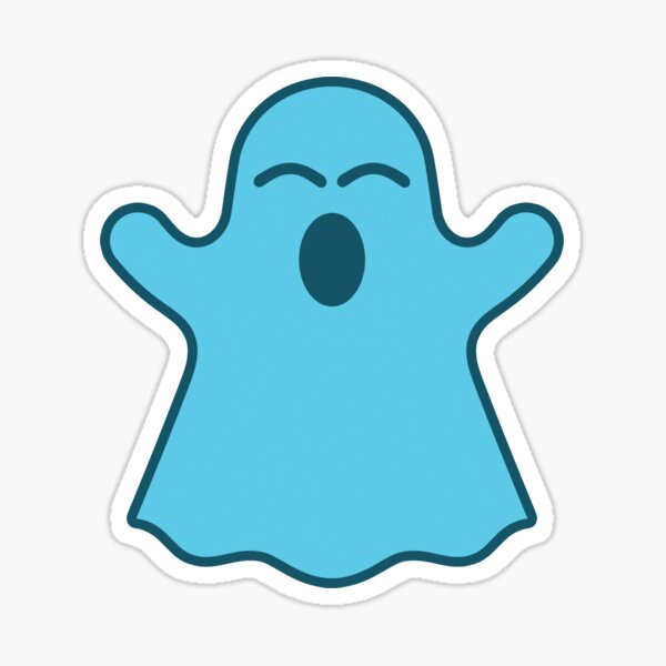 "Polly the Ghost" Sticker for Sale by NoisyGhostEnt | Redbubble