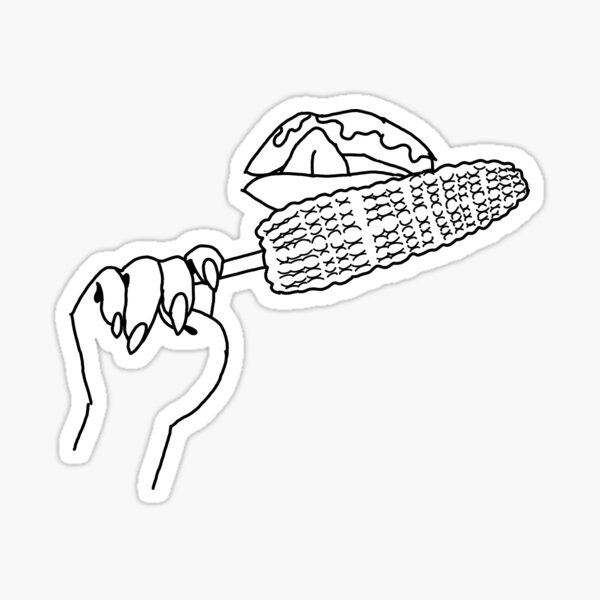 "Elote" Sticker by Senajewen | Redbubble