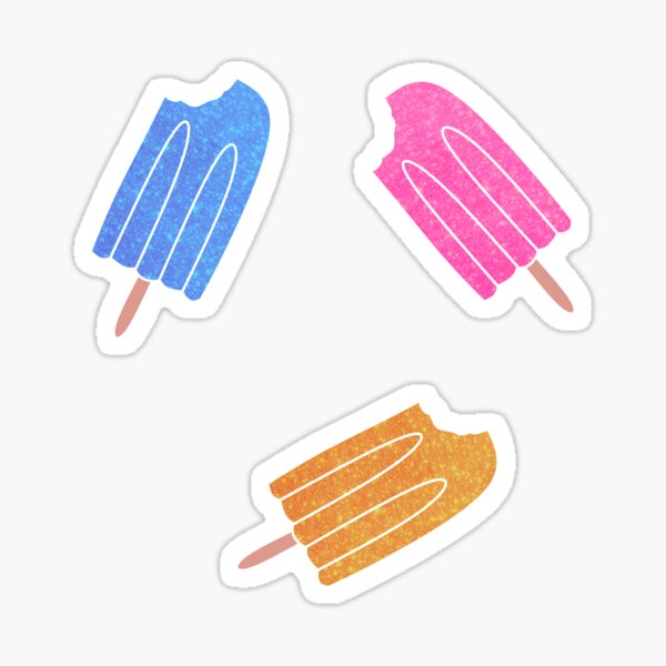 "Popsicle Sticker Pack " Sticker for Sale by justsiena | Redbubble