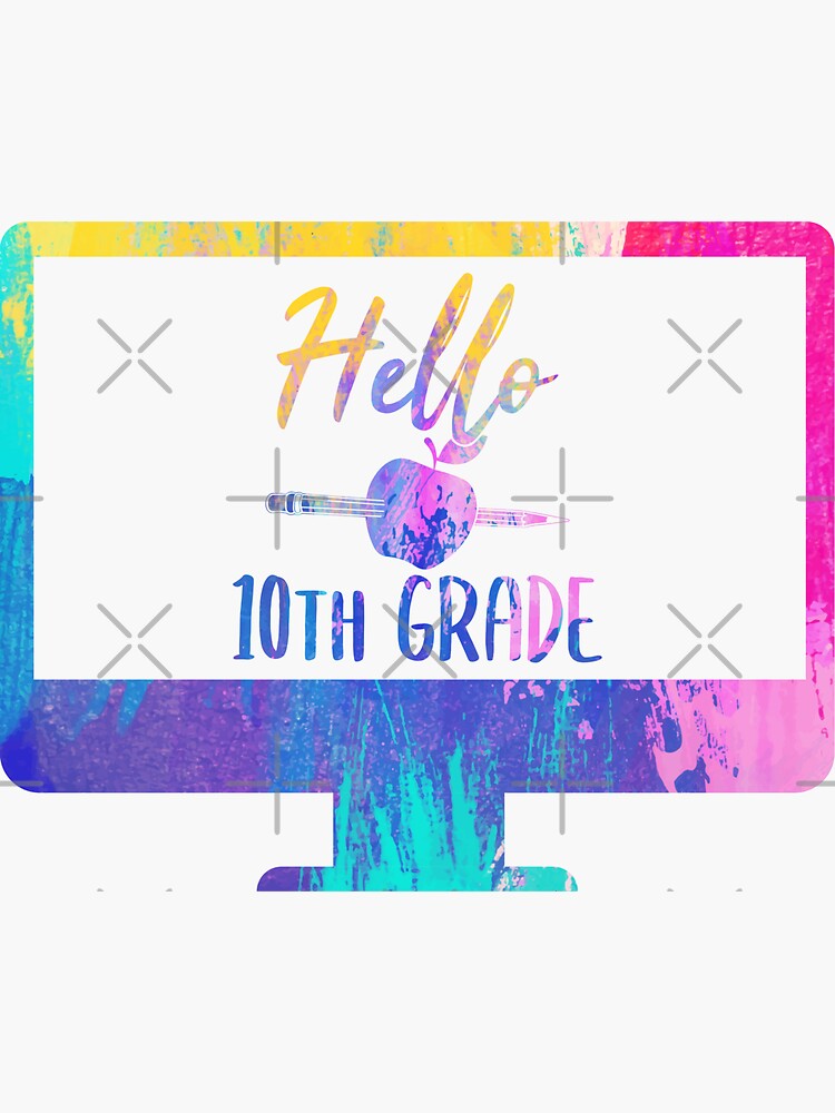 "Hello 10th Grade Class Virtually, Funny back to school 10th grade ...