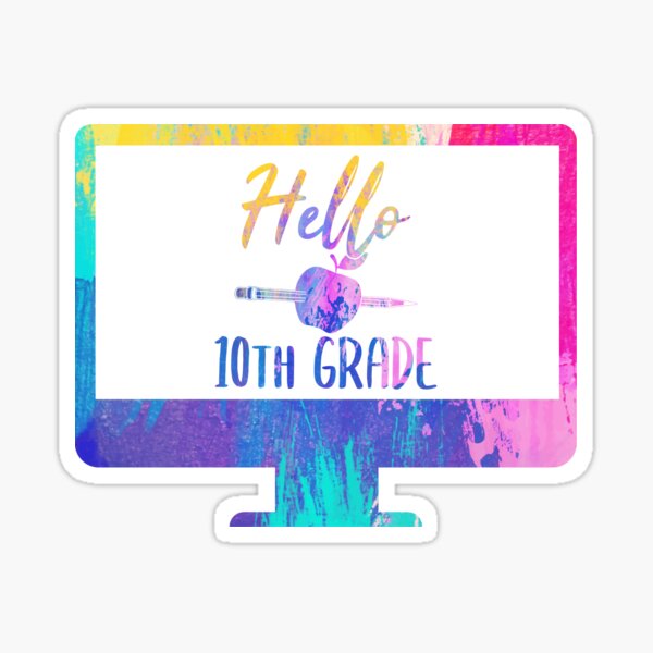 "Hello 10th Grade Class Virtually, Funny back to school 10th grade ...