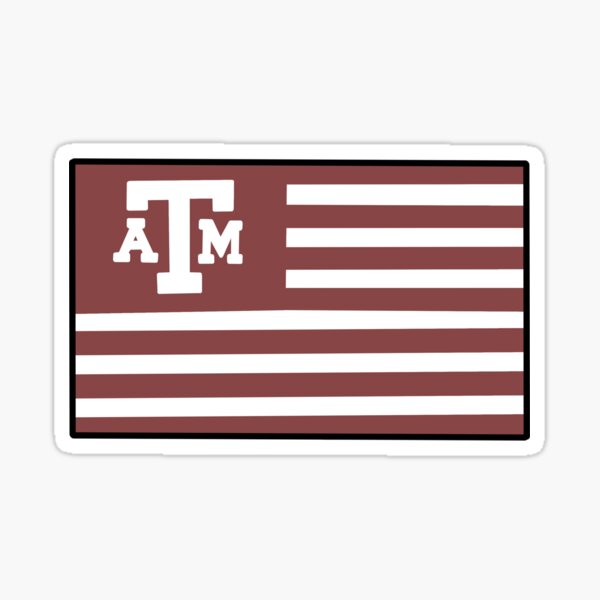 "Tamu Flag" Sticker for Sale by alliebug903 | Redbubble