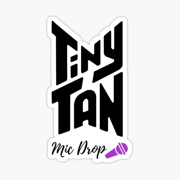 Tiny Tan decal stickers BTS Tiny Tan Tiny Tan Stickers Paper Stickers ...