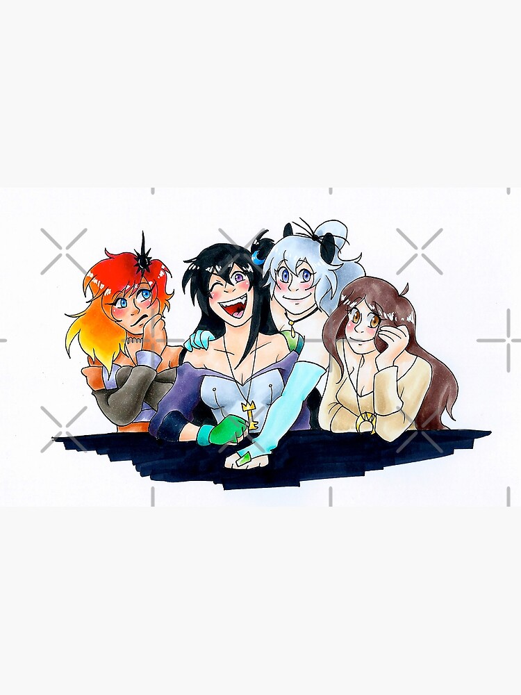 "The Big Four OCs" Poster by HauntedmouseArt | Redbubble