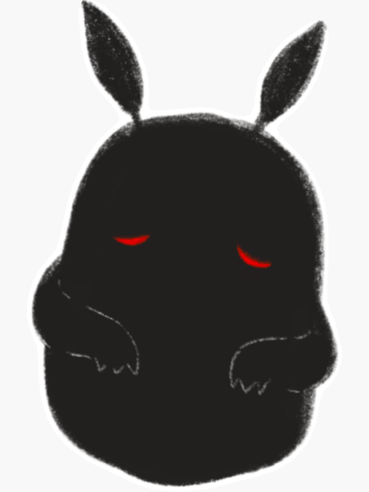 "Sad baby mothman" Sticker for Sale by LeoBertrand | Redbubble