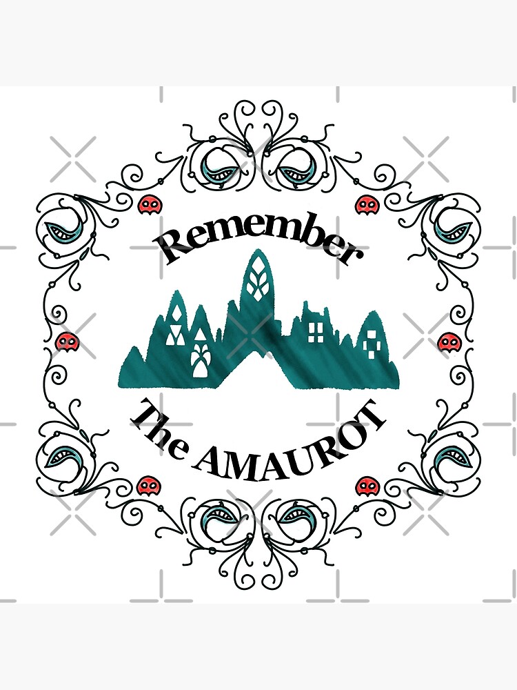 "Remember the AMAUROT!" Poster for Sale by likecroft | Redbubble