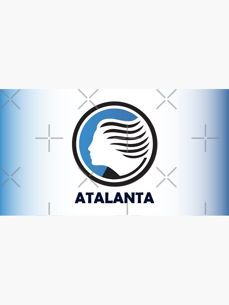 "Atalanta Football Club Logo Original with Darkness background squares ...