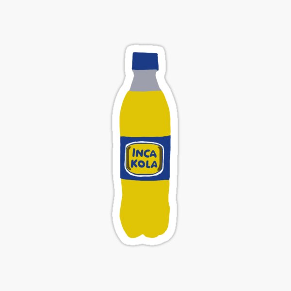 "inca kola" Sticker for Sale by katieholt01 | Redbubble