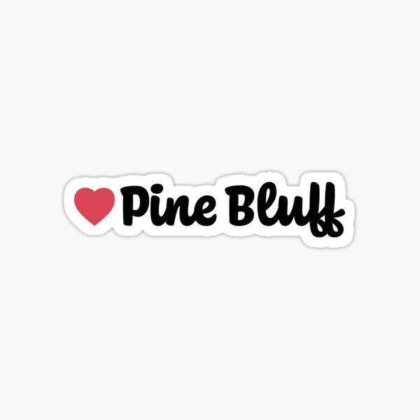 Pine Bluff Stickers | Redbubble
