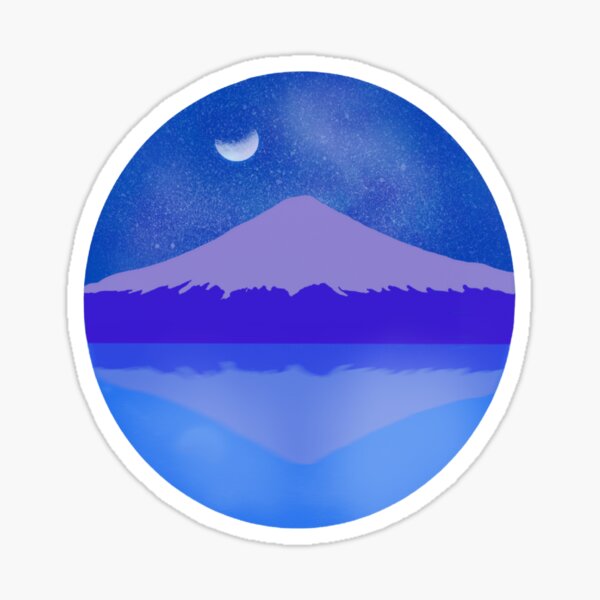 "Volcán " Sticker by CDArtistics94 | Redbubble