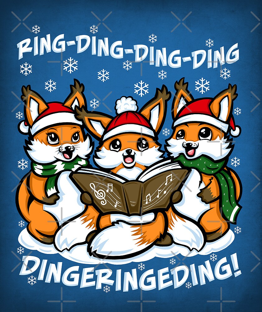 ""What does the Fox Sing"" by Ameda | Redbubble