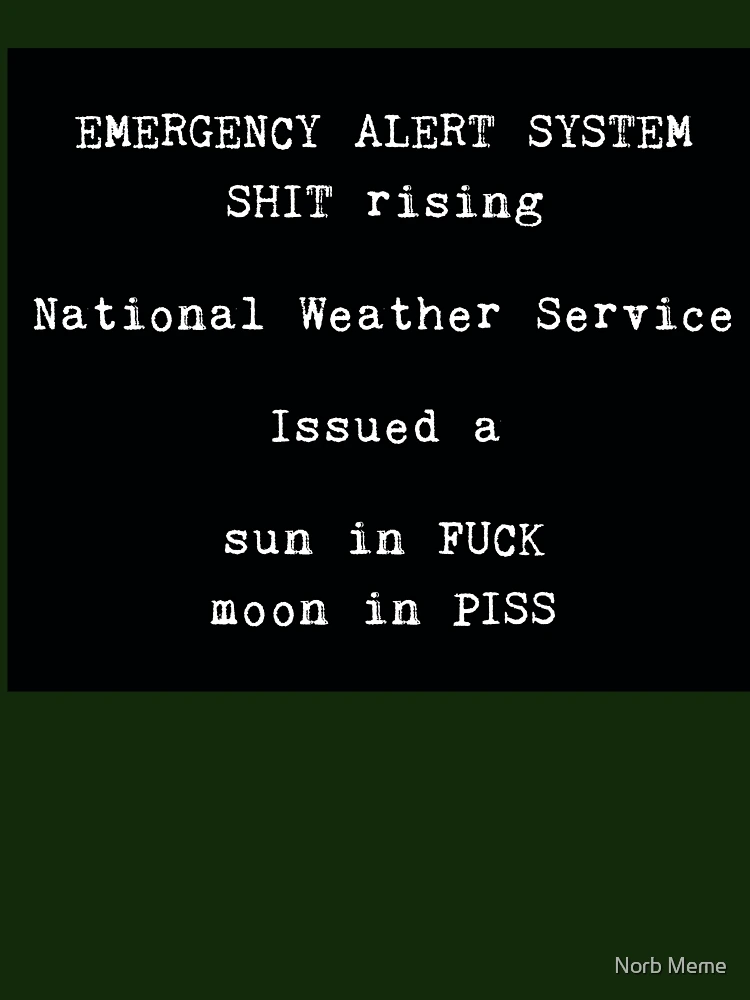 Emergency Alert System Memes