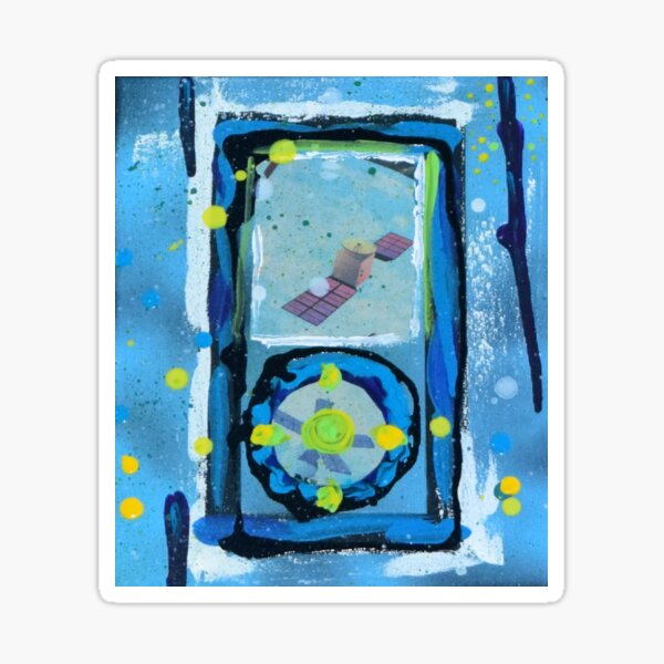 "MP3 Player" Sticker for Sale by Anamcaraart | Redbubble
